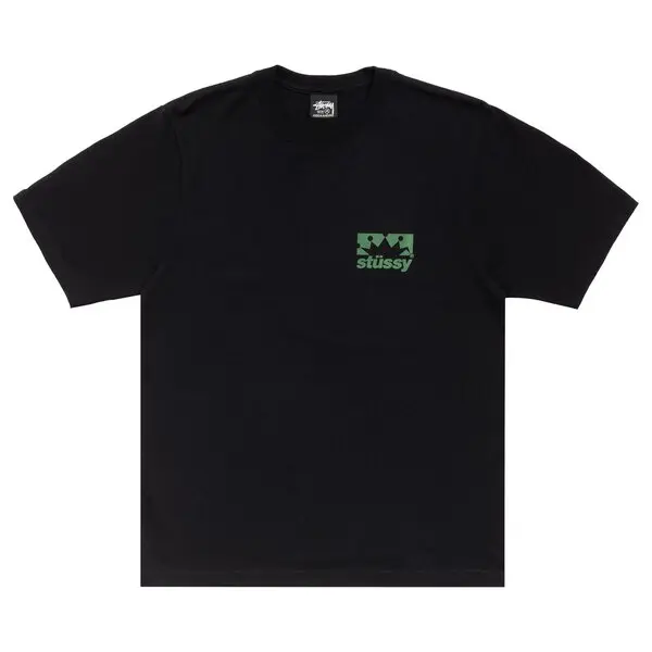 StÜssy Box Crown Tee - Black