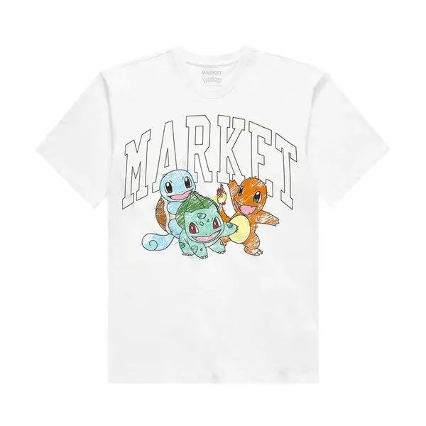 MARKET X Pokémon Starters Uv T-shirt - White