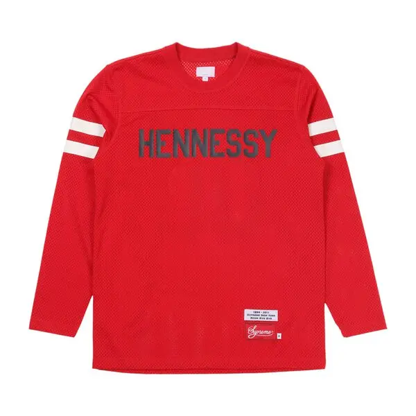Supreme Hennessy Football Jersey - Red
