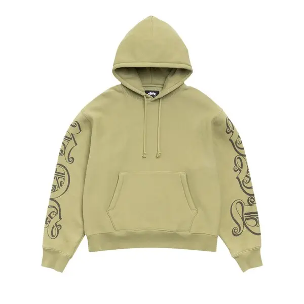 StÜssy Motif Print Hoodie