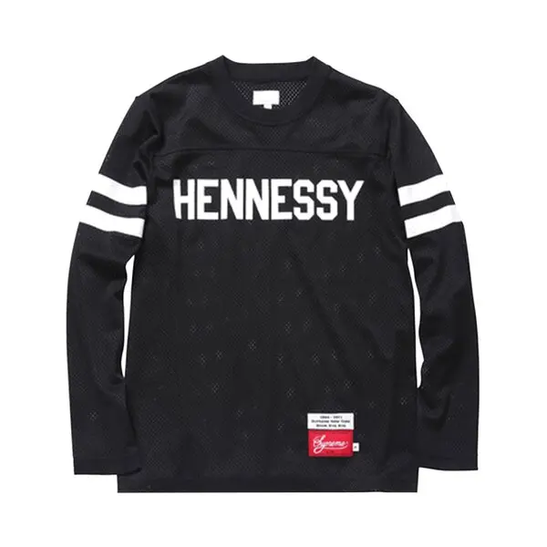 Supreme Hennessy Football Jersey - Black