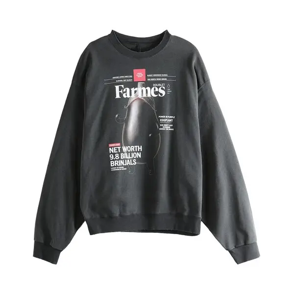 DOUBLET Farmes Magazine Cover Sweatshirt