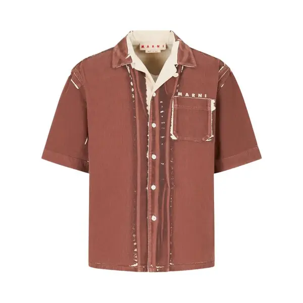 Marni Pocket Shirt - Red
