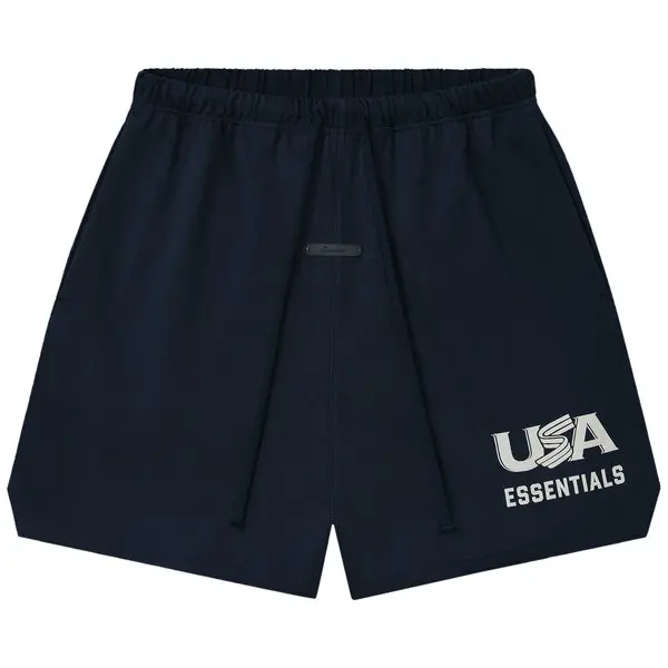 Fear Of God Usa Jersey Sweatshort - Blue