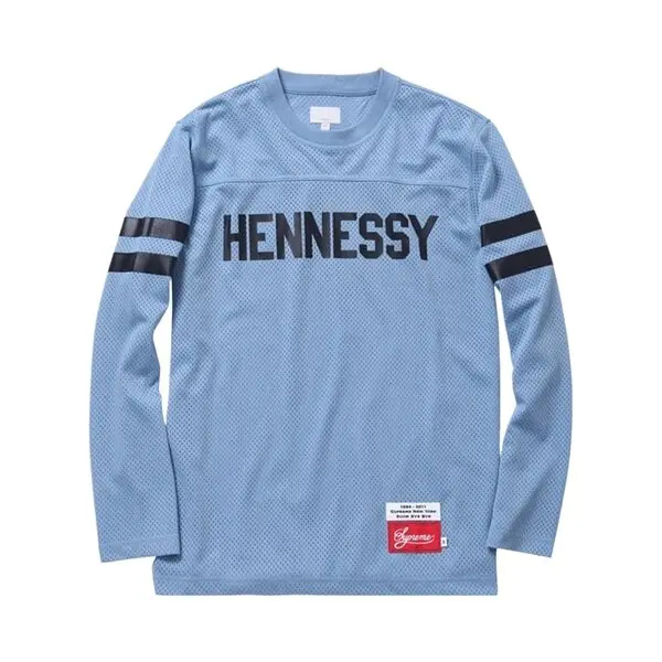 Supreme Hennessy Football Jersey - Blue