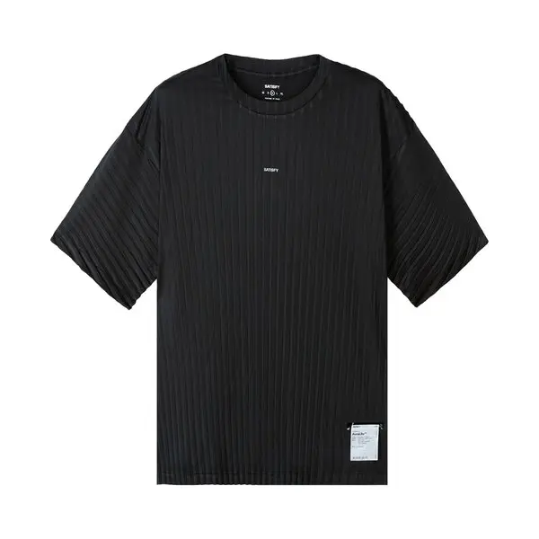 Satisfy Auralite Pleated T-shirt - Black