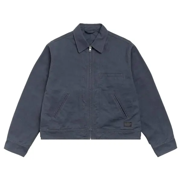 StÜssy Collared Work Jacket - Blue