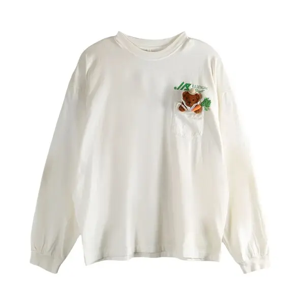 DOUBLET Long-sleeve Bear T-shirt