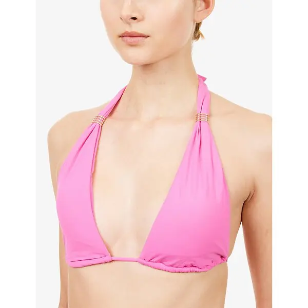 Melissa Odabash Grenada Halterneck Bikini Top - Watermelon