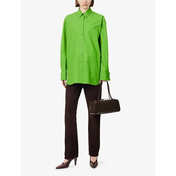 Khaite Cotton Relaxed Fit Shirt