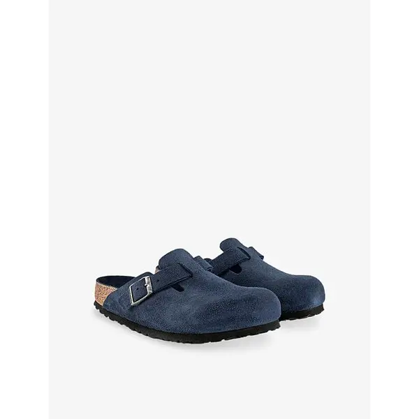 BIRKENSTOCK Boston Suede Clogs