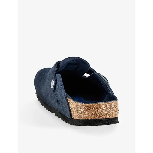BIRKENSTOCK Boston Suede Clogs