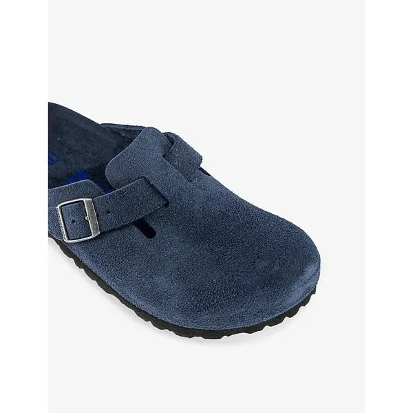 BIRKENSTOCK Boston Suede Clogs