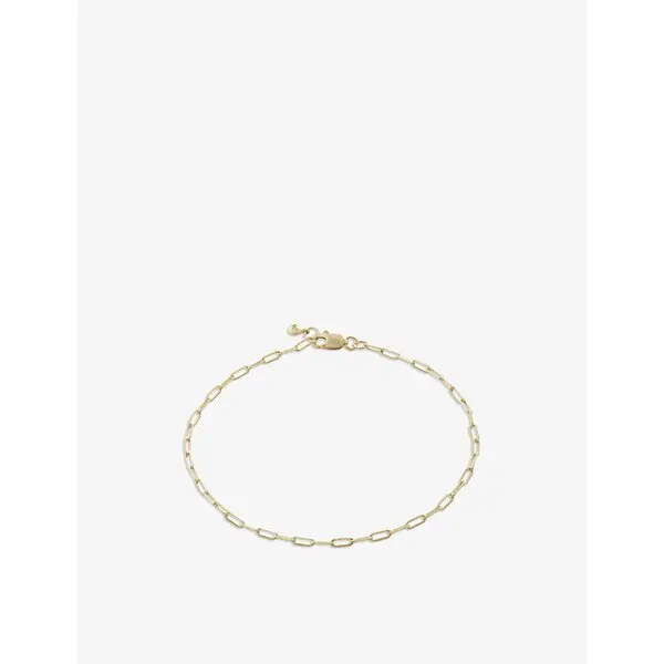 Monica Vinader 14ct Yellow- Vermeil 925 Sterling-silver Bracelet - Gold