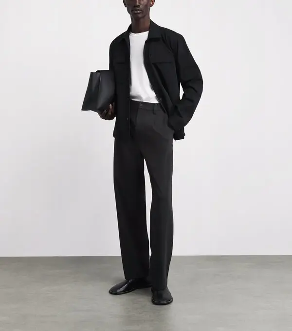 7 For All Mankind Cotton-blend Luxe Performance Trousers