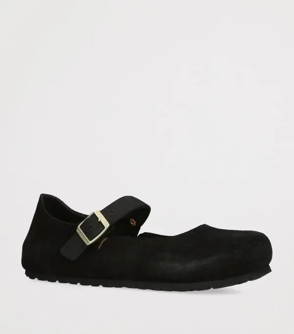 BIRKENSTOCK Suede Mantova Mary Jane Sandals