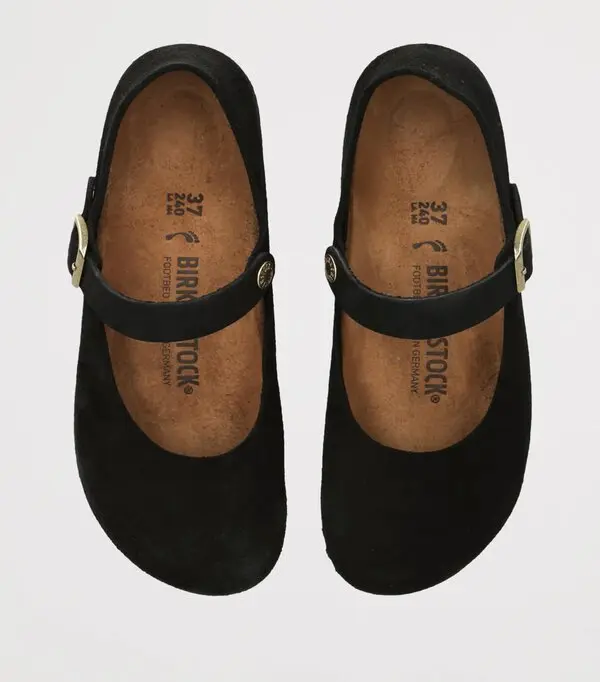 BIRKENSTOCK Suede Mantova Mary Jane Sandals
