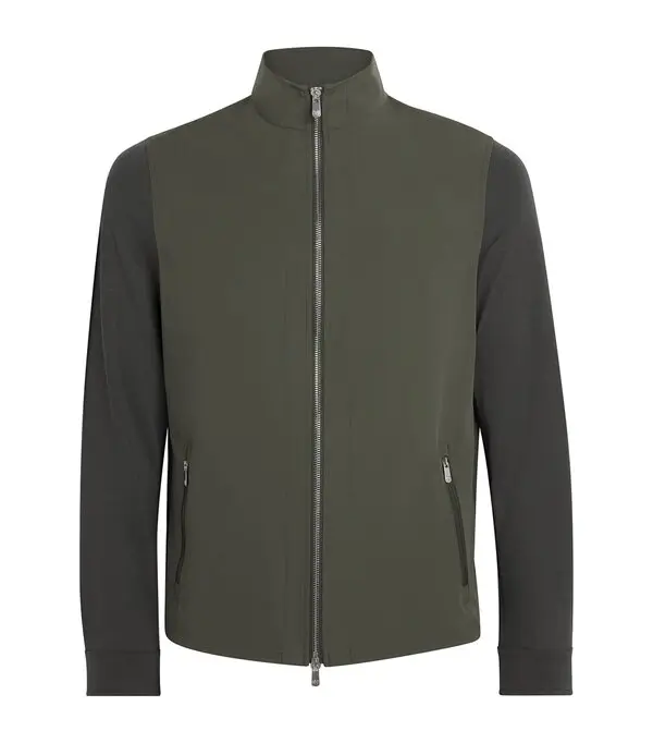 Marco Pescarolo Hybrid Zip-up Jacket