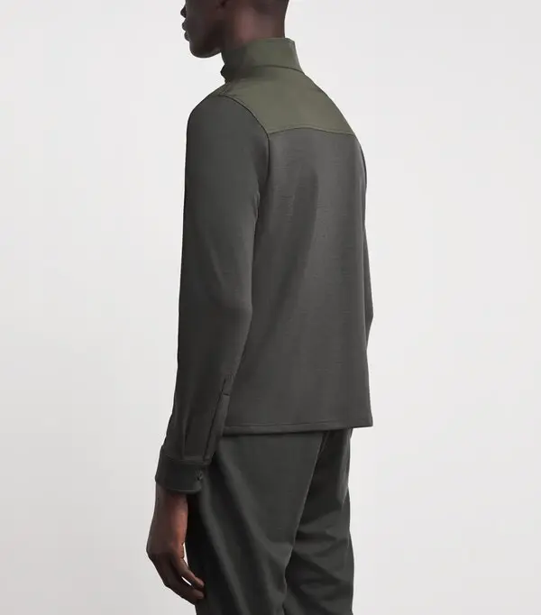 Marco Pescarolo Hybrid Zip-up Jacket