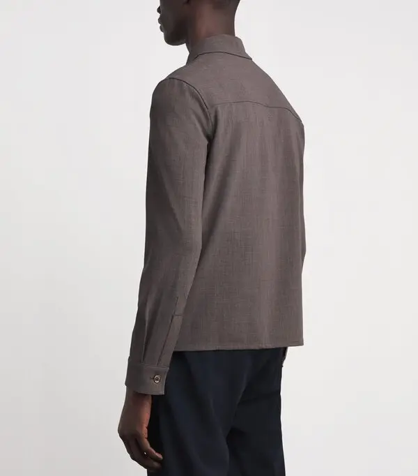 Marco Pescarolo Virgin Wool Technical Jacket