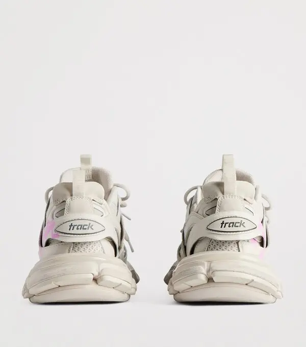 Balenciaga Track Signature Sneakers - Pink