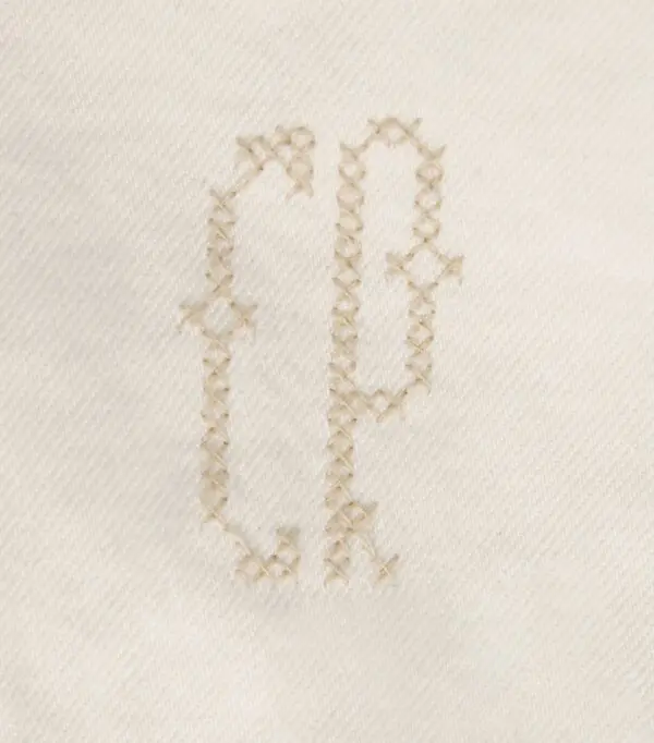 Claudie Pierlot Embroidered Wide-leg Jeans