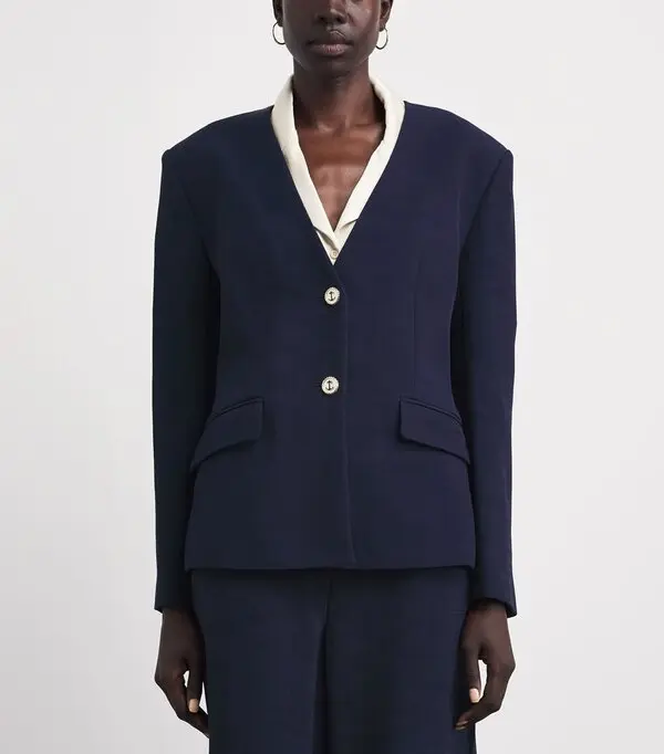 Claudie Pierlot V-neck Tailored Jacket
