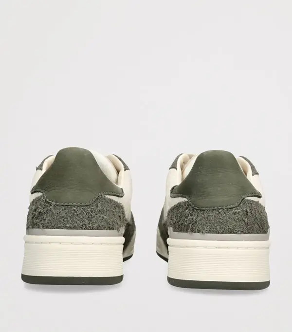 Axel Arigato Clay Suede Low-top Sneakers - Green