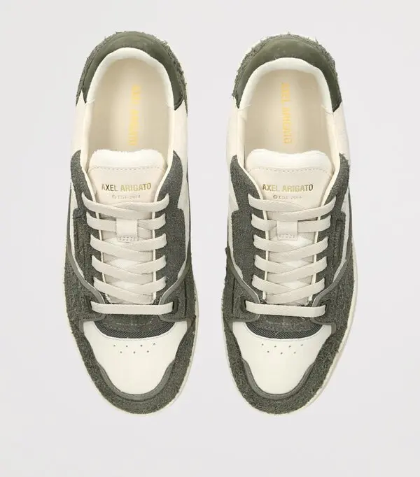 Axel Arigato Clay Suede Low-top Sneakers - Green