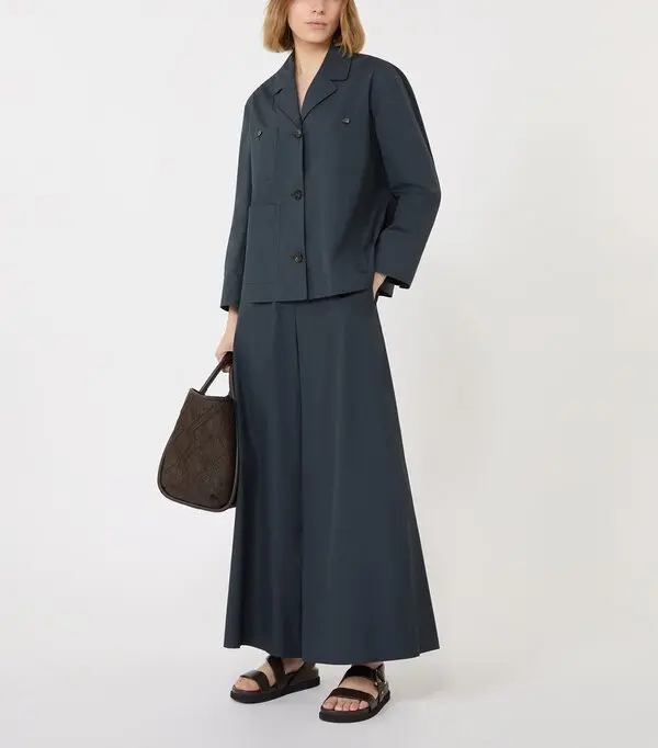Max Mara Cotton Pocket Shacket