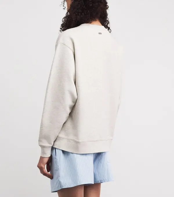 Barbour Logo Hartland Sweatshirt - Grey