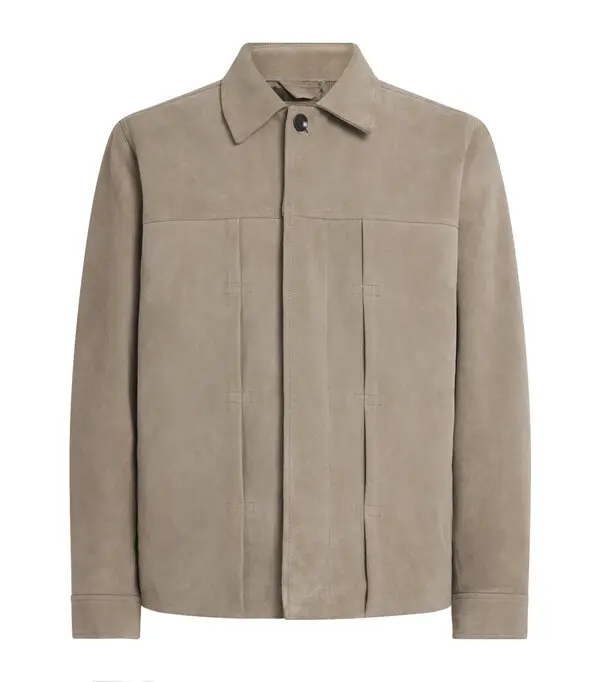 Rag & Bone Suede Panelled Jacket