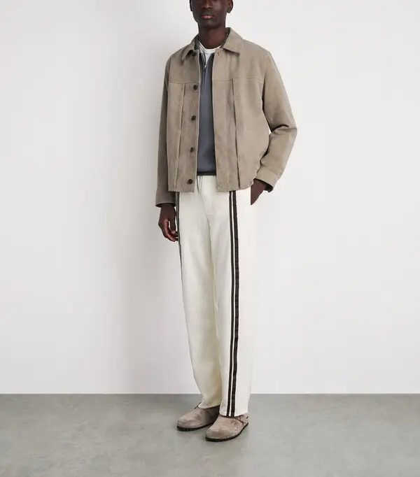 Rag & Bone Suede Panelled Jacket