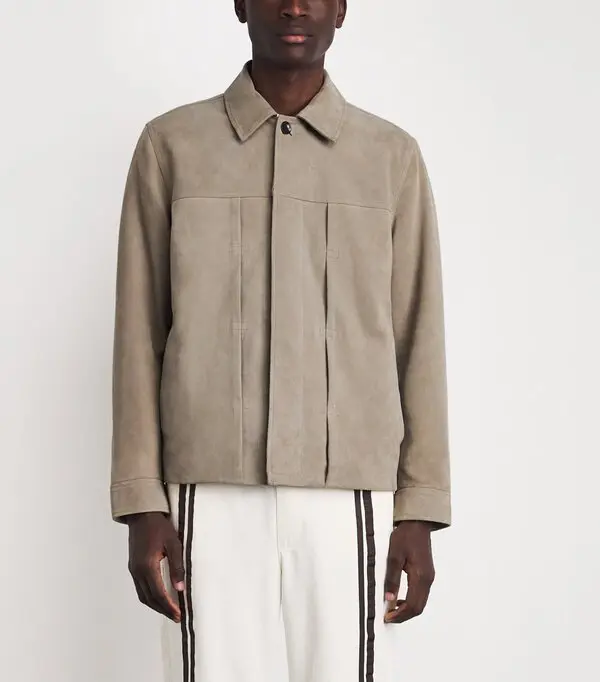 Rag & Bone Suede Panelled Jacket
