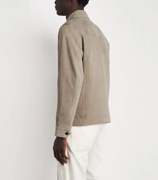 Rag & Bone Suede Panelled Jacket