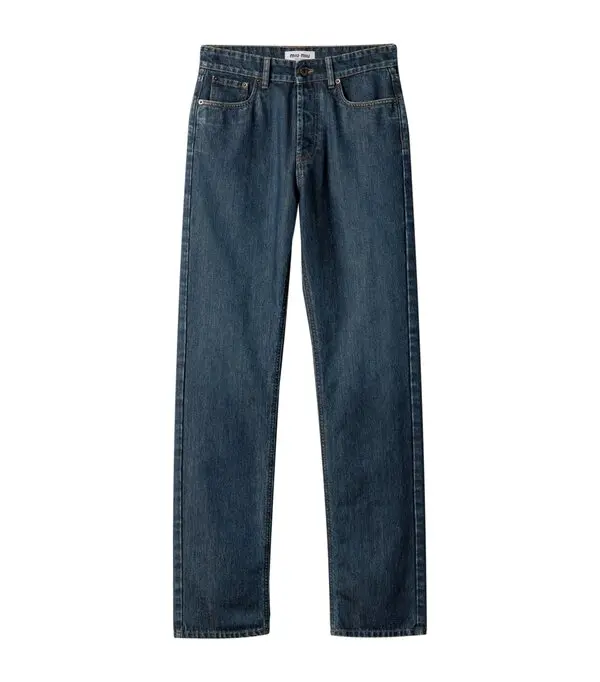 Miu Miu Straight Leg Jeans