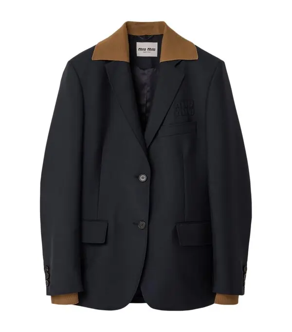 Miu Miu Mohair-wool Blazer