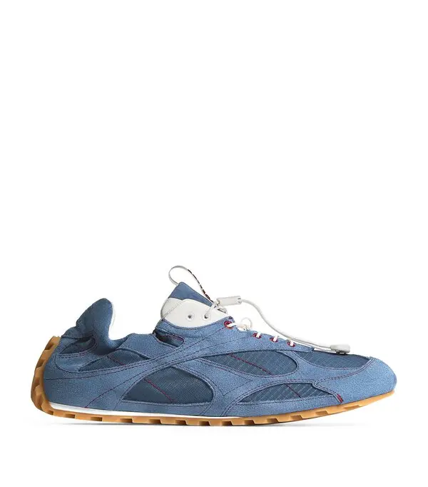 Bottega Veneta Orbit Flash Sneakers - Blue