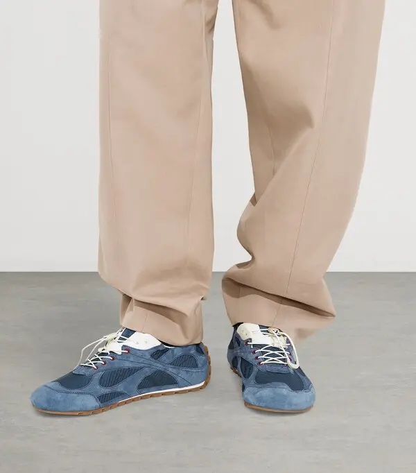 Bottega Veneta Orbit Flash Sneakers - Blue