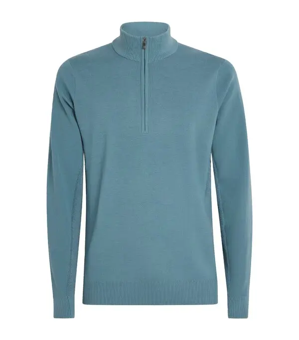 Kjus Merino Wool-blend Walker Half-zip Sweater