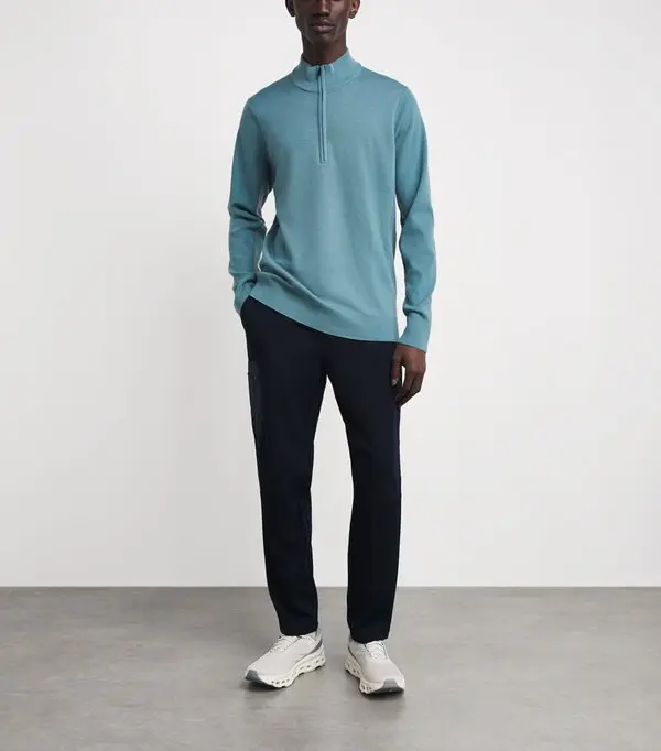 Kjus Merino Wool-blend Walker Half-zip Sweater