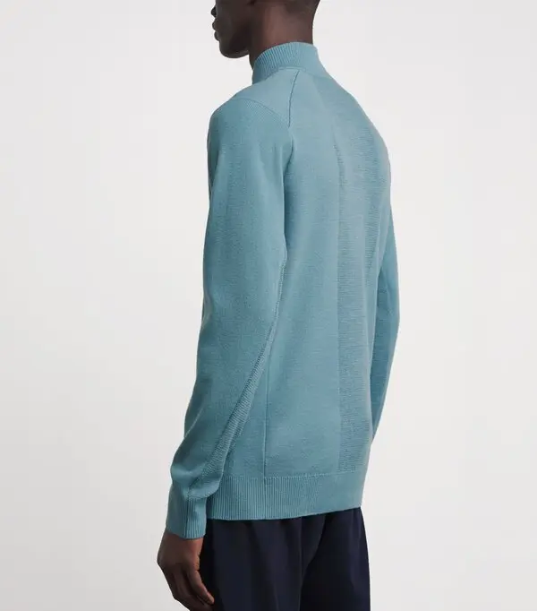 Kjus Merino Wool-blend Walker Half-zip Sweater