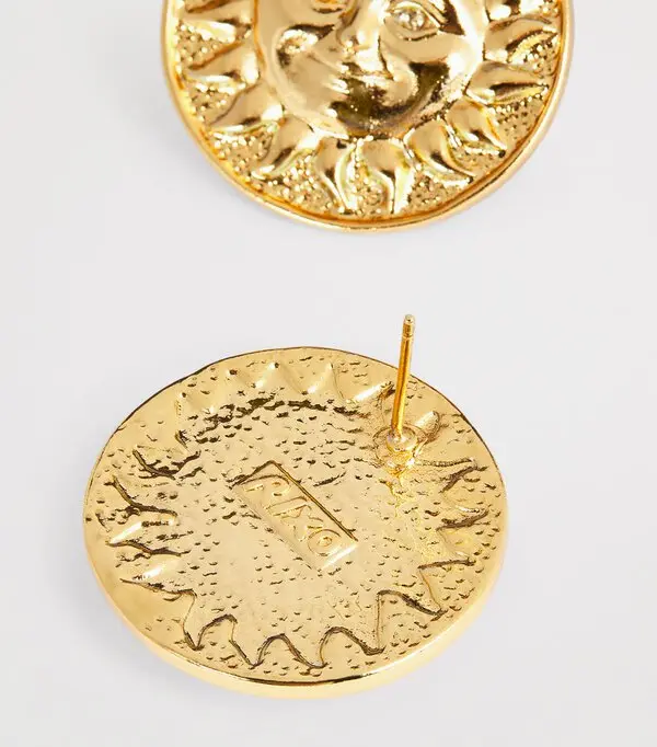 Rixo Plated Noni Sun Earrings