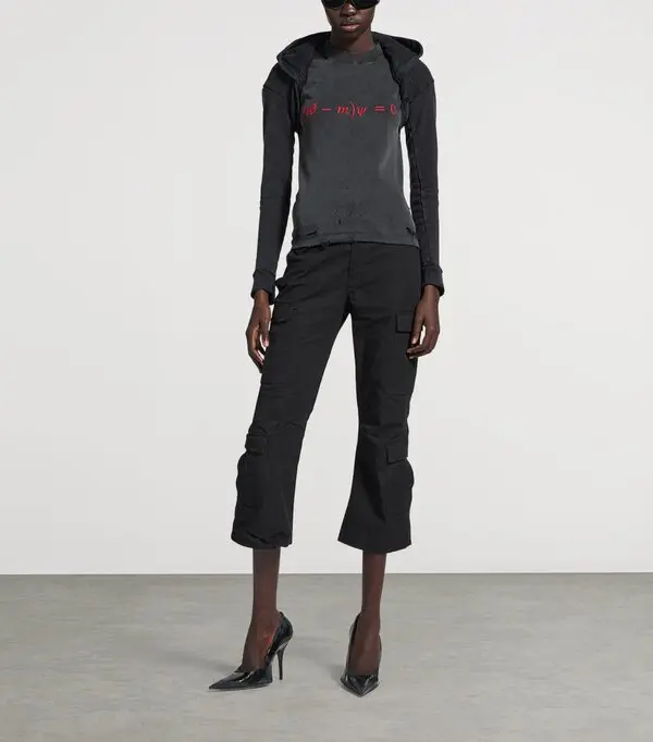 Balenciaga Cotton Dirac Formula T-shirt