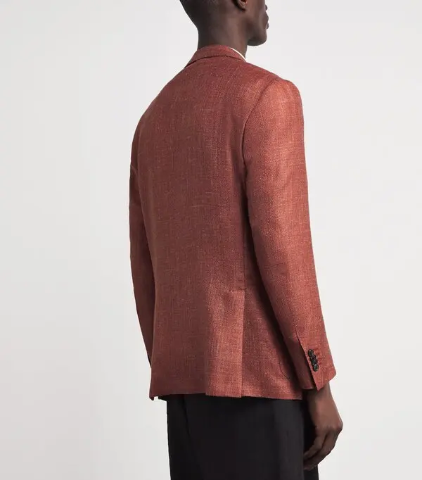 Corneliani Virgin Wool-silk-linen Blazer