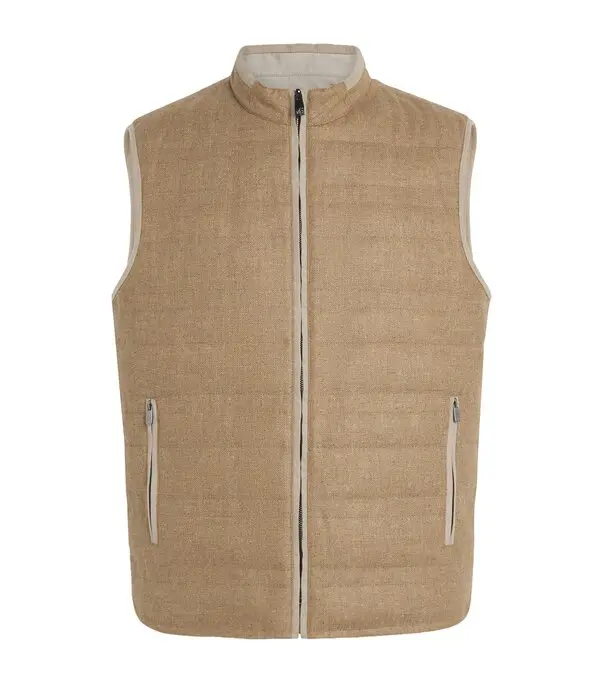 Corneliani Reversible Padded Gilet