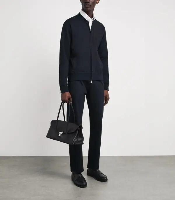 Corneliani Cotton-blend Jacket - Navy