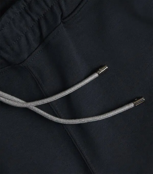 Corneliani Cotton-blend Sweatpants - Navy