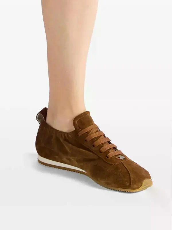 Casadei Laces Suede Sneakers