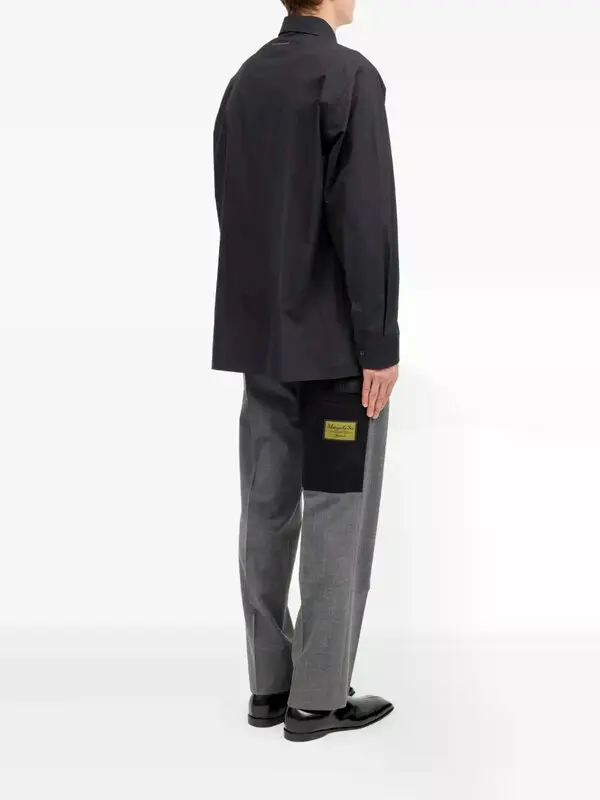 MAISON MARGIELA Buttoned Long-sleeved Shirt - Black